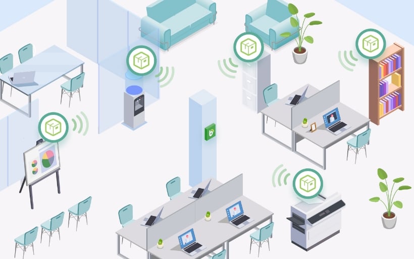 工場・倉庫向け Beacapp Tag | ビーコンを活用して工場・倉庫内の位置情報管理を効率化 | 工場 DX