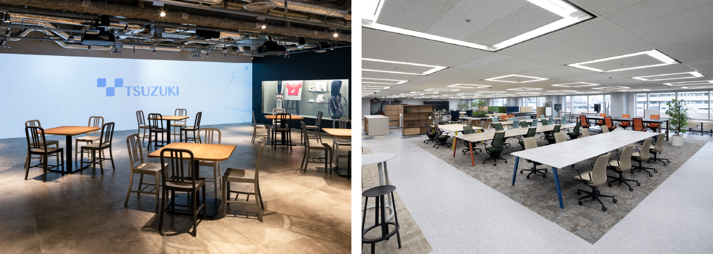 都築電気株式会社 | 導入事例 | Beacapp Here(屋内位置情報サービス) | 所在地見える化でオフィス内の在席管理 | オフィス DX